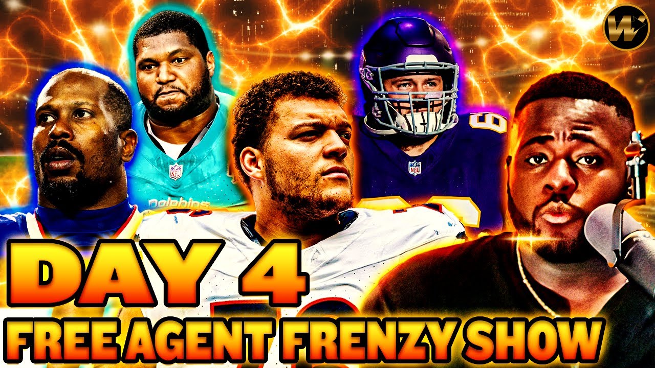 NFL Free Agency Frenzy: Day 4 Reaction | The Sitdown w/ Malik Wright ...