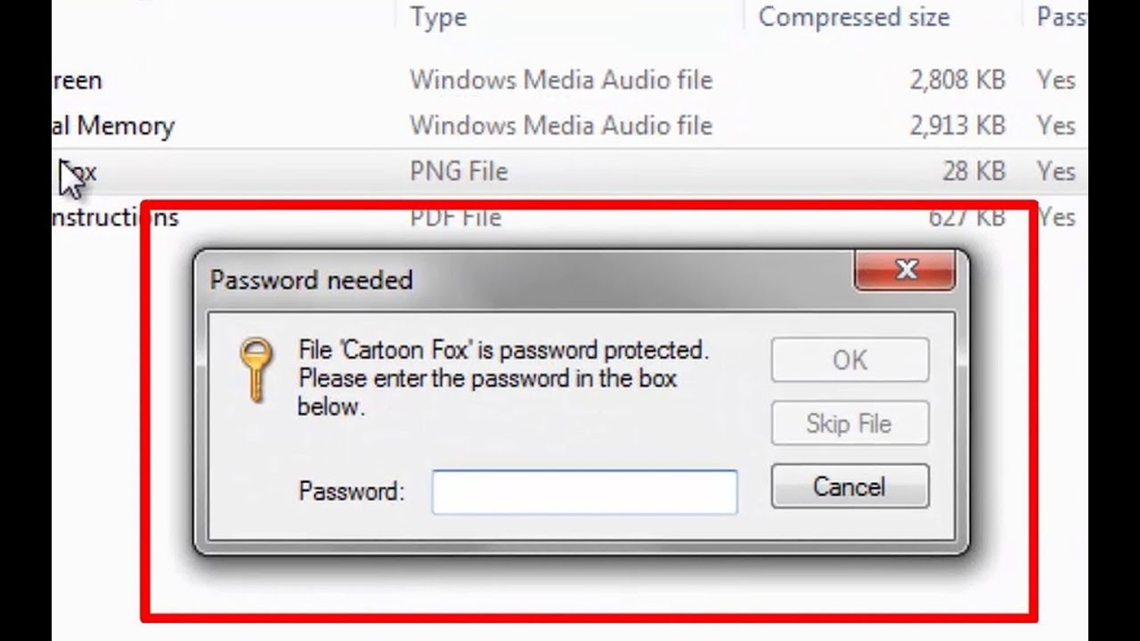 How to Password Protect WinRar files 2019 Tutorial - YouTube