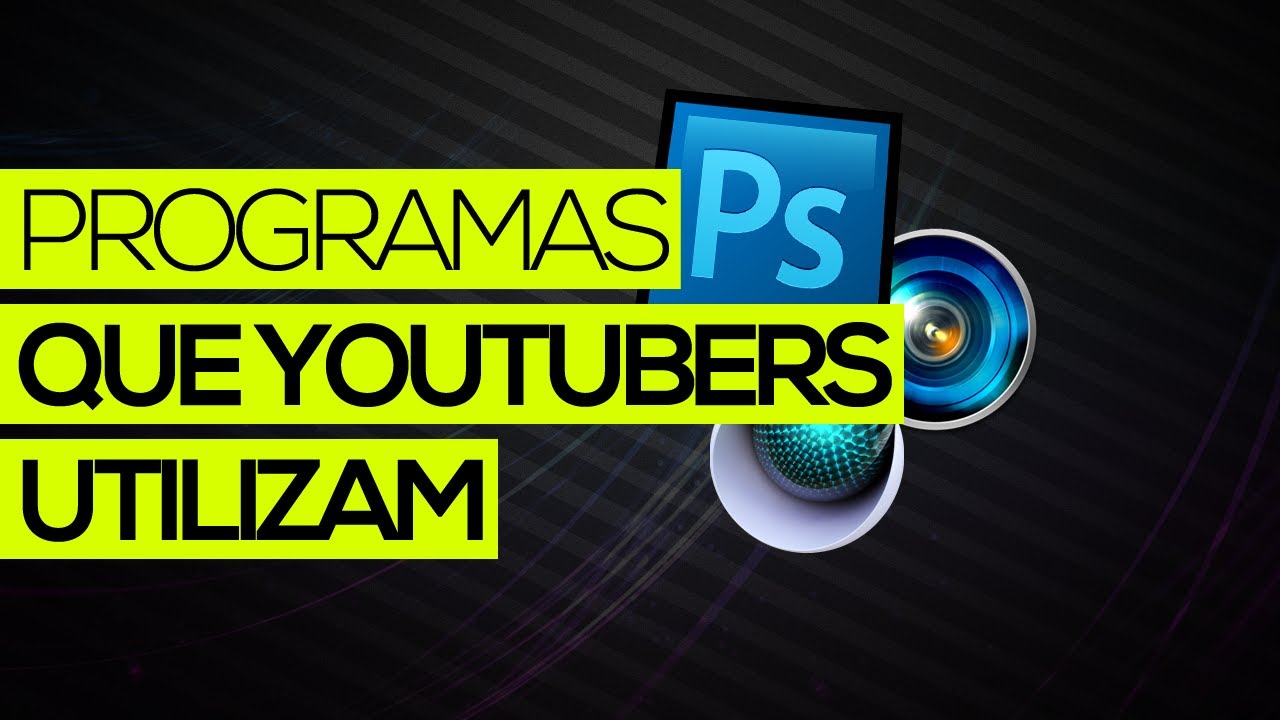 Como conseguir os programas de edição de vídeo/imagem - YouTube