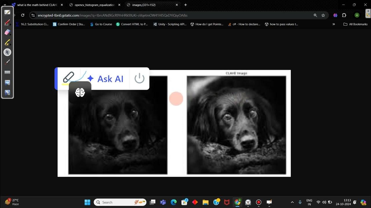 CLAHE image processing intution introduction part-1 - YouTube