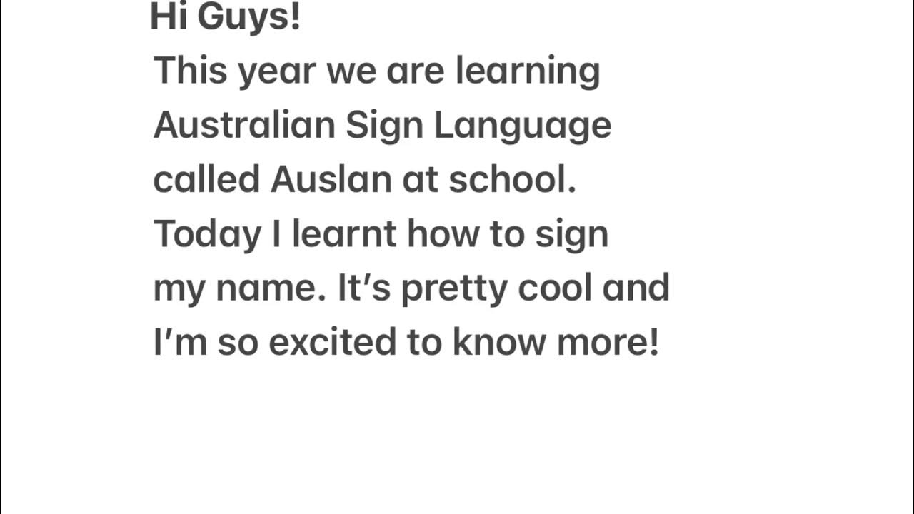 Australian Sign Language YouTube australian-sign-language-youtube