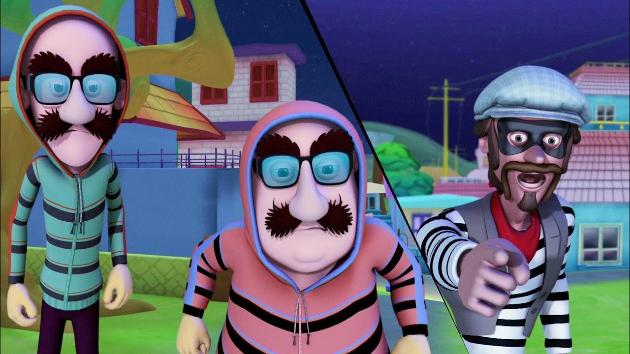 Motu Patlu and Chingam police officer change clothes in the dark of ...
