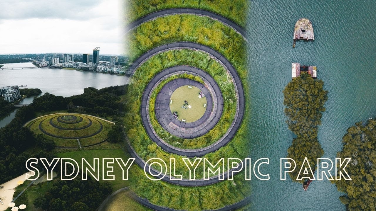 Sydney OIympic Park - Shipwreck Lookout & Bay Marker with DJI Mini 2 ...
