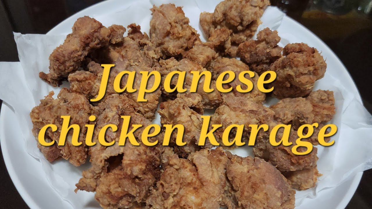Japanese chicken karage#cooking #chatgpt #japanesefood - YouTube