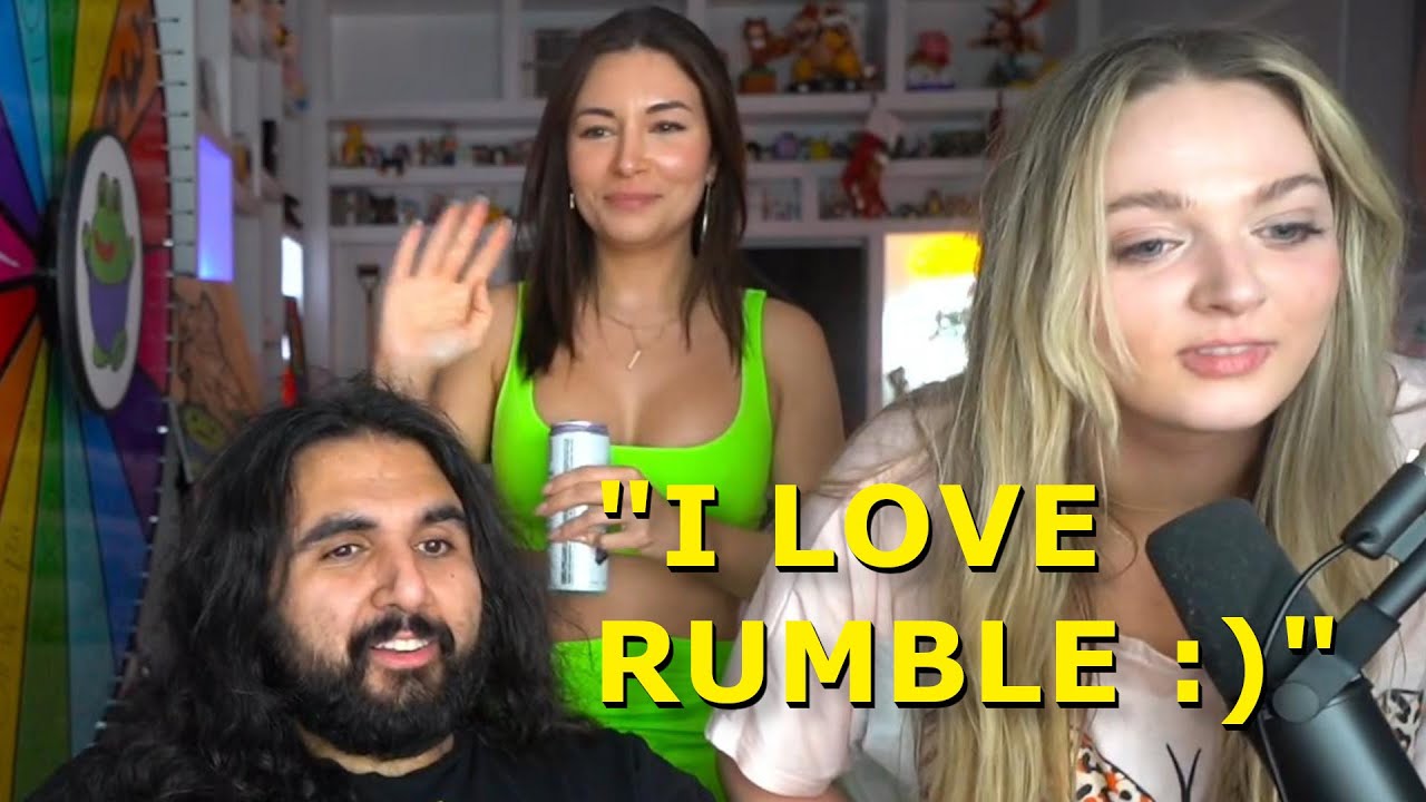 Alinity, Britt and Esfand on Mizkif's rumble stream - YouTube