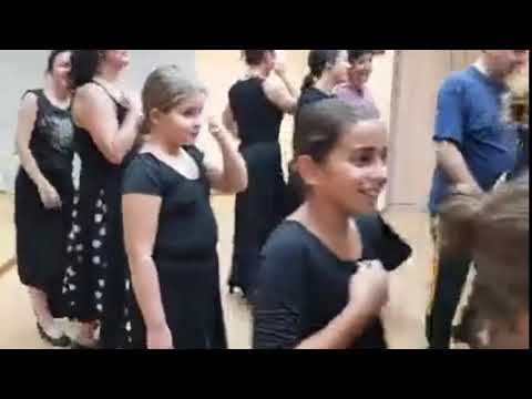 spanish dance show with turkish plum branch music