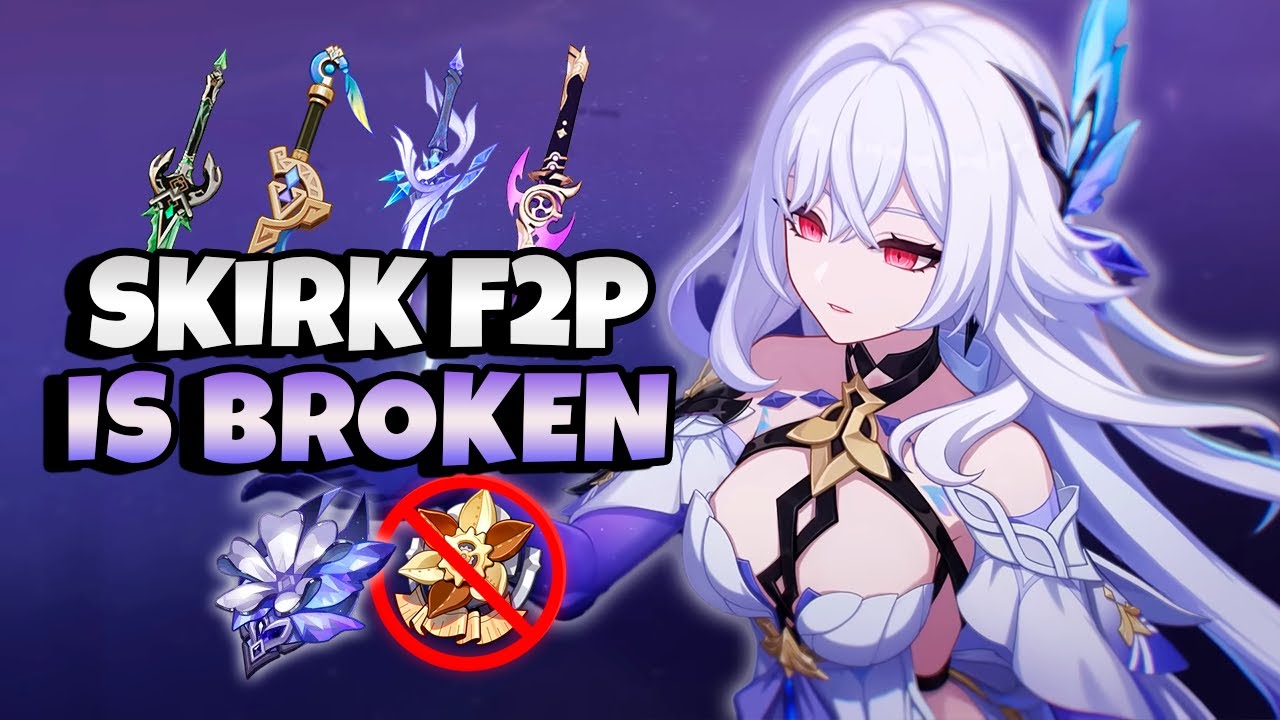 SKIRK COMPLETE GUIDE F2P! How to ACTUALLY Build her - Best Artifacts ...
