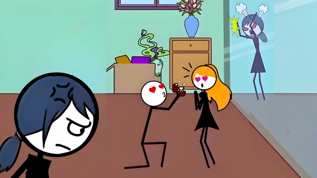 Skip Love WEEGOON | All Levels 21-45 | Funny Stickman Puzzle Game ...