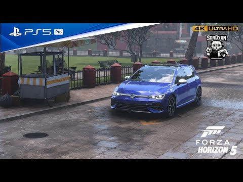 Forza Horizon 5 🚗 Volkswagen Golf R Serbest Sürüş Keyfi | PS5 PRO 4K