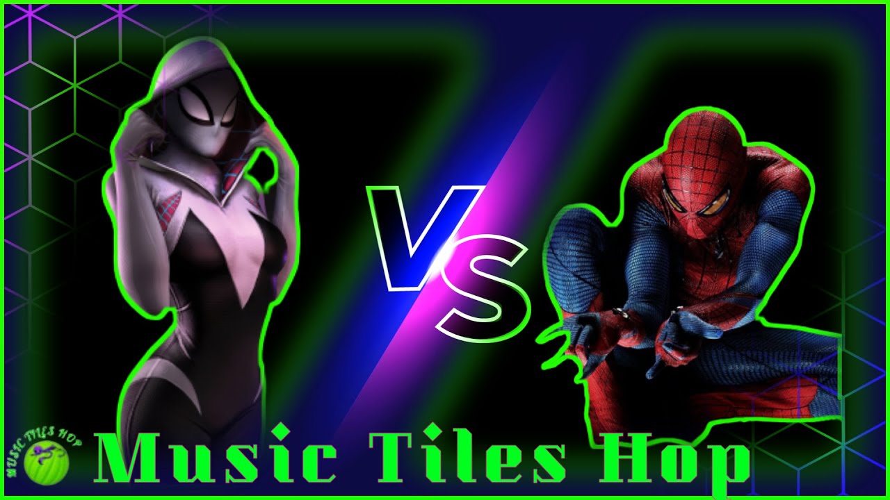 Spider Man VS Spider Gwen | Tiles Hop - YouTube