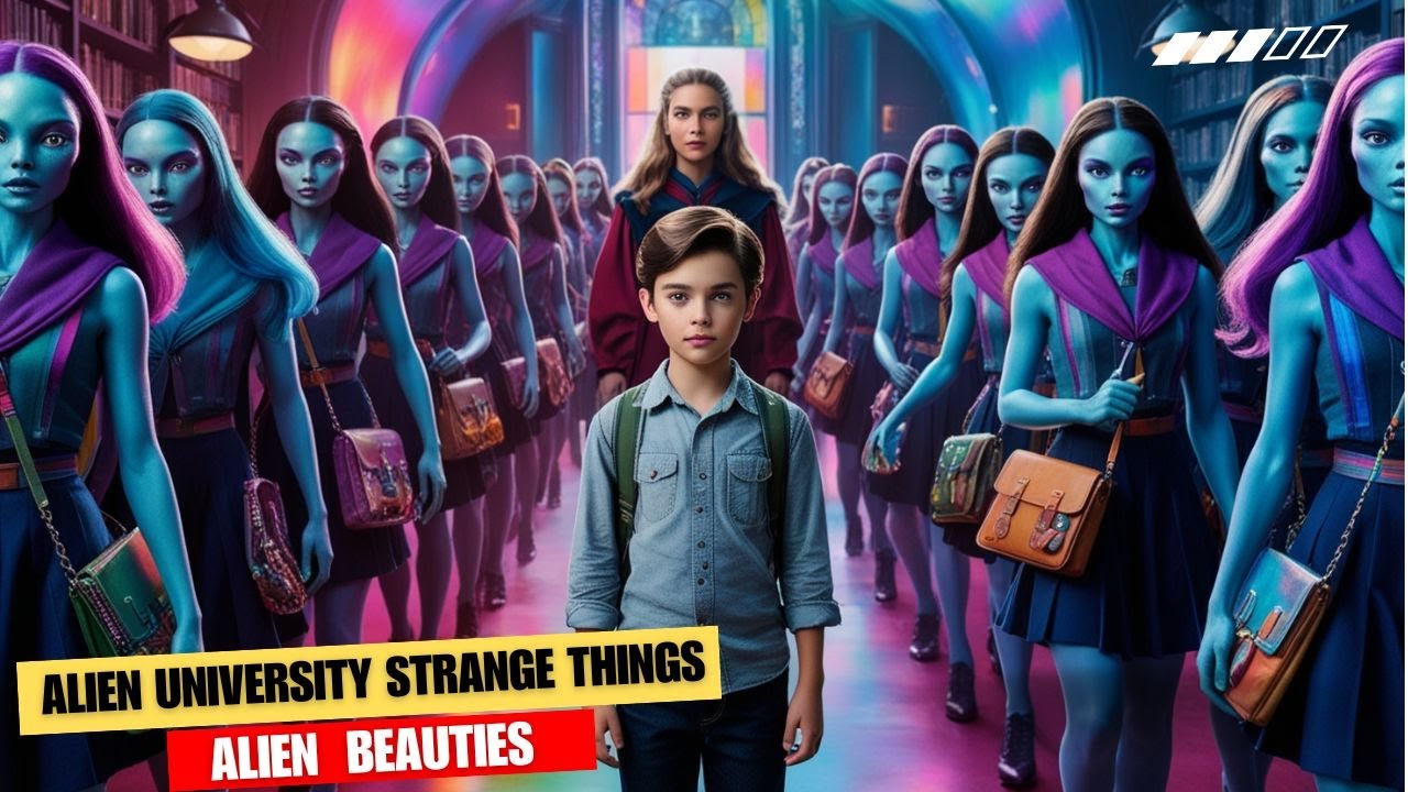 Students of Alien University Full of Beauties and Grandfather's Child ...