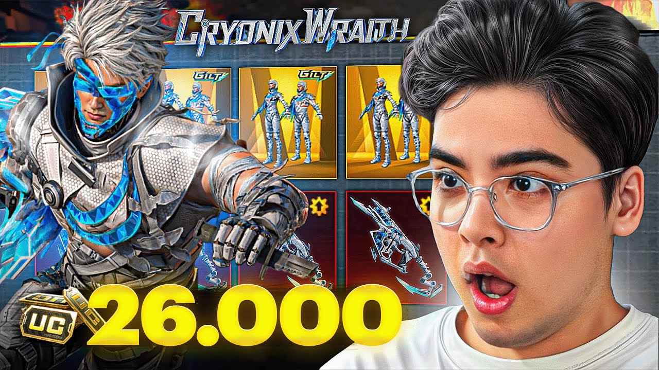 اولتیمیت و وکتور یخی بالاخره اومدددد 🔥 CRYONIX WRAITH SPIN - YouTube