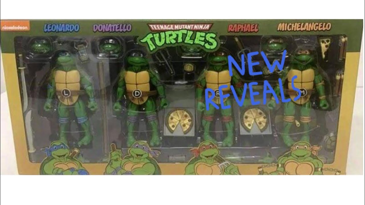 NECA AND TARGET HAULATHON!! NEW TMNT 4 PACK | The Mikster Reviews - YouTube