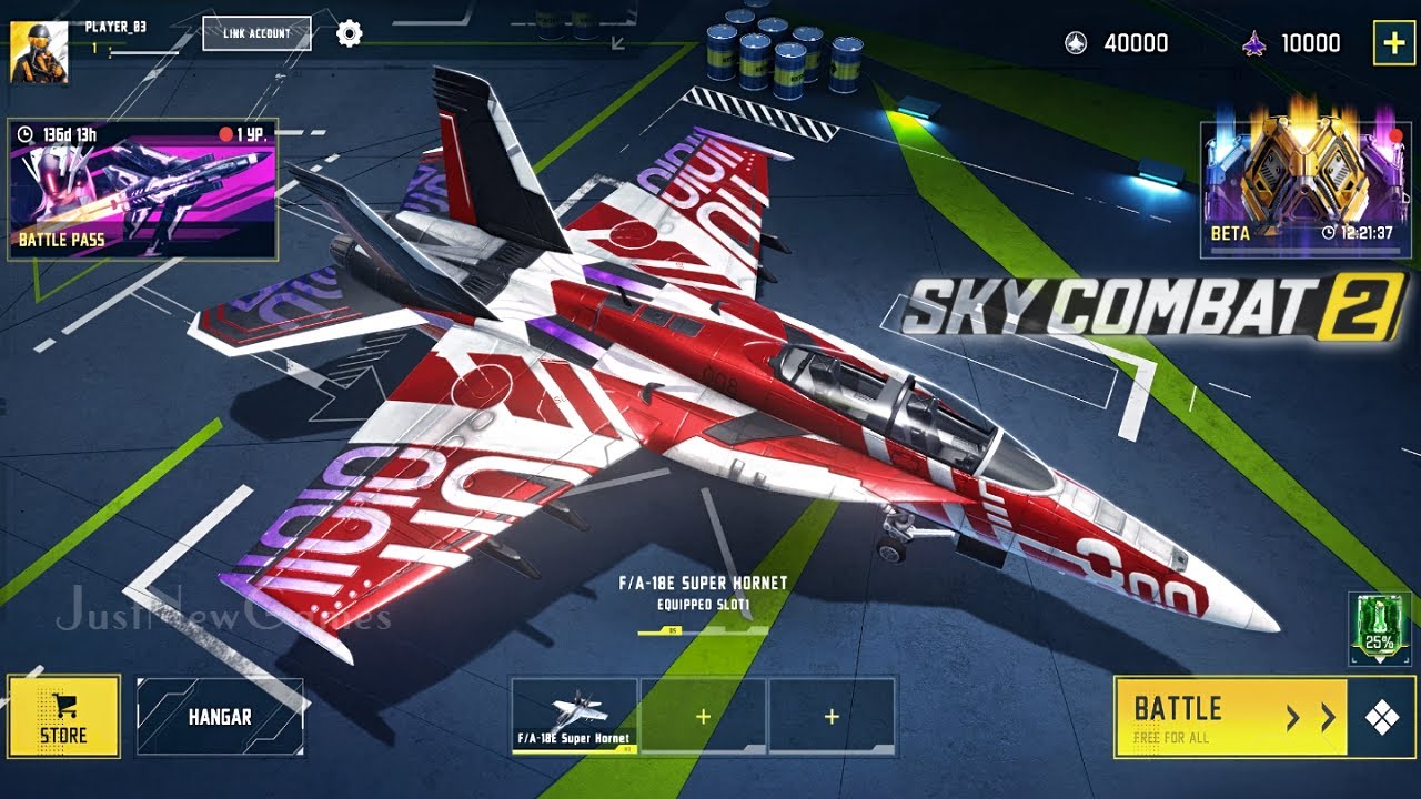 Sky Combat 2: Air Combat PvP - Gameplay Android - YouTube