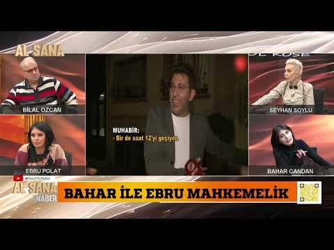 EBRU POLAT İLE BAHAR CANDAN CANLI YAYINDA BİRBİRİNE GİRDİ