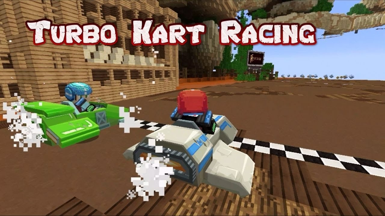 Minecraft Hypixel Turbo Kart Racing!! - YouTube