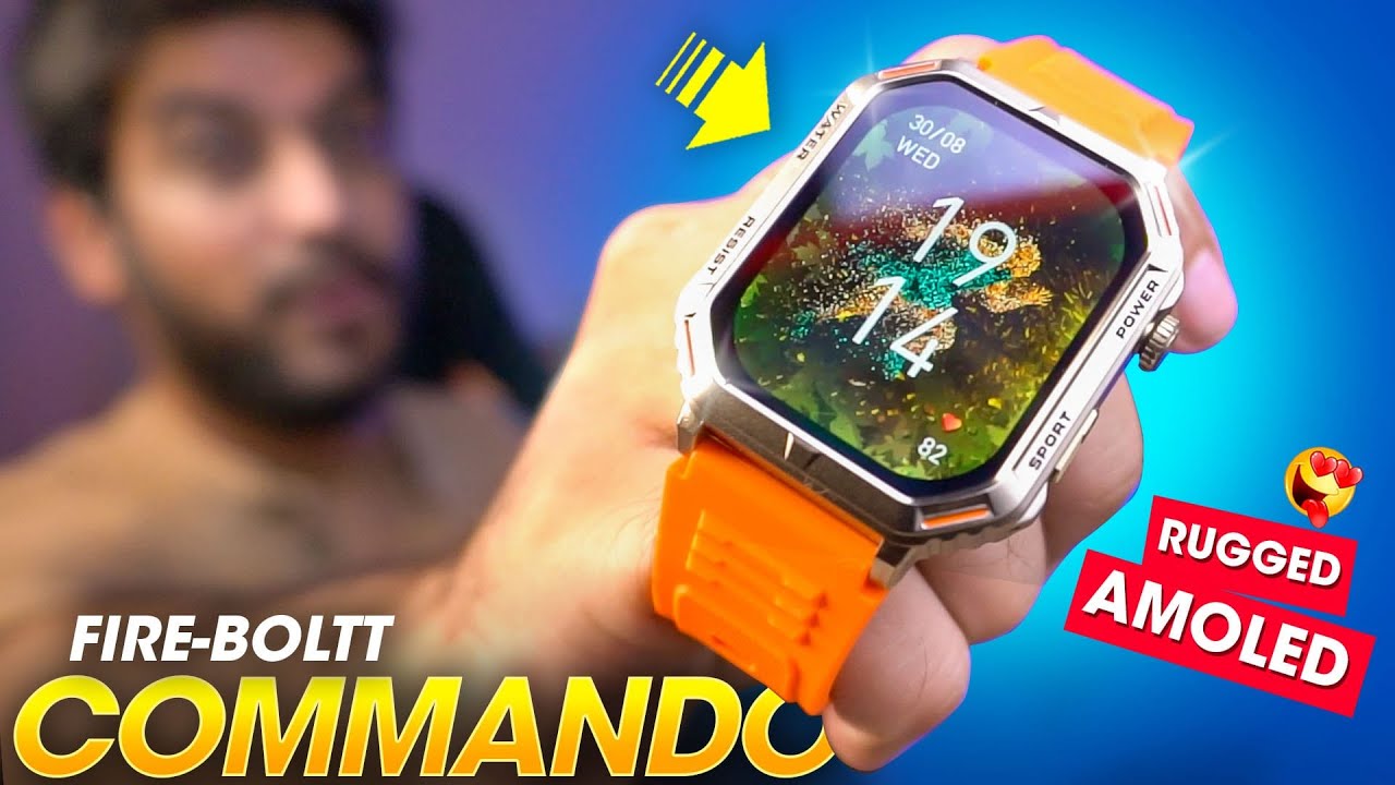The BEST *RUGGED AMOLED* Smartwatch Under ₹3000 Rs. ⚡️ Fire-Boltt ...