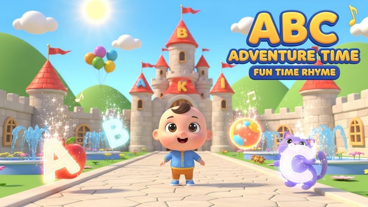 ABC Adventure Time 🔤🎵 | Fun Alphabet Learning Song for Kids & Toddlers ...