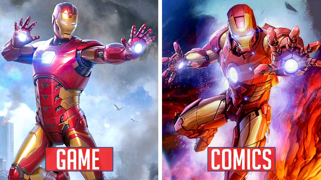 Marvel's Avengers - Comics Origins of Every Characters - YouTube