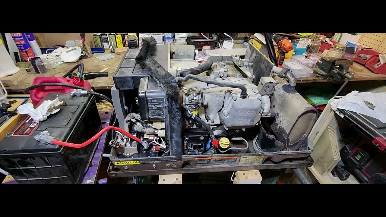 ONAN Microlite 4000 KY FA26100 Spec H - YouTube