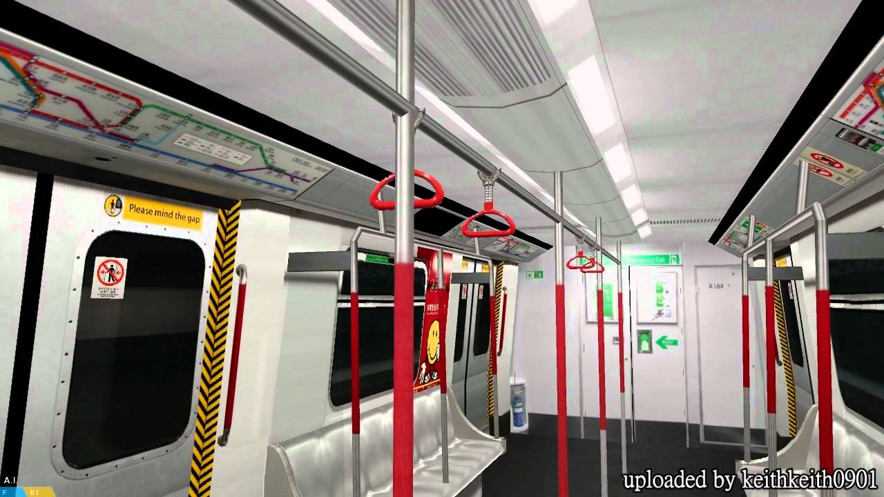 [openBVE] 第2A代M-Train 行駛荃灣綫(中環至金鐘) - YouTube