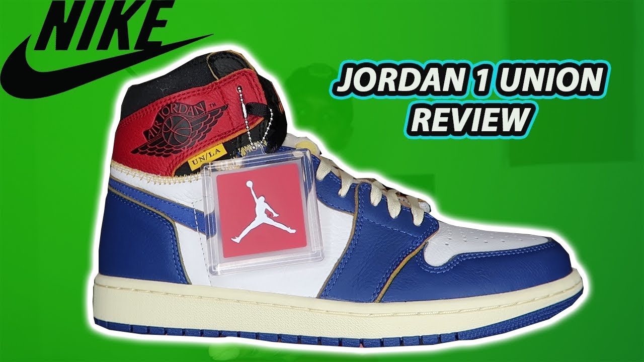 JORDAN 1 UNION STORM BLUE UNBOXING/REVIEW - YouTube