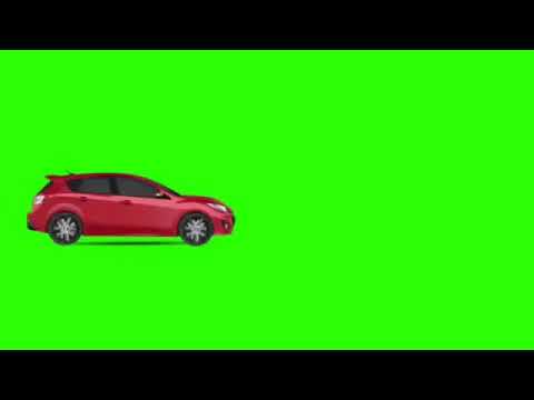 Red Car | Green Screen Video | HelpYou3 - YouTube