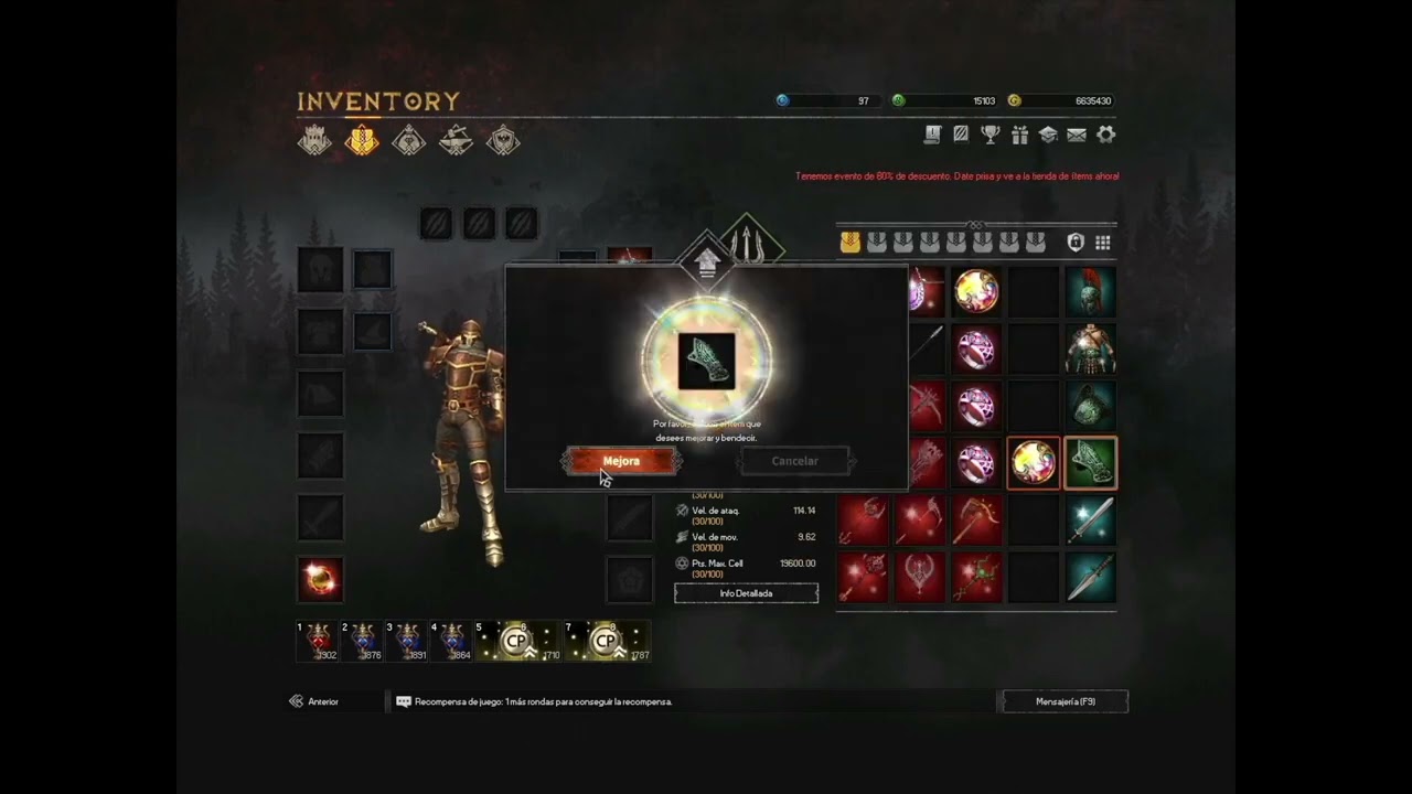 Rakion Latino - Armando mi Swordsman Parte#3(Refinando mi set Ancient ...