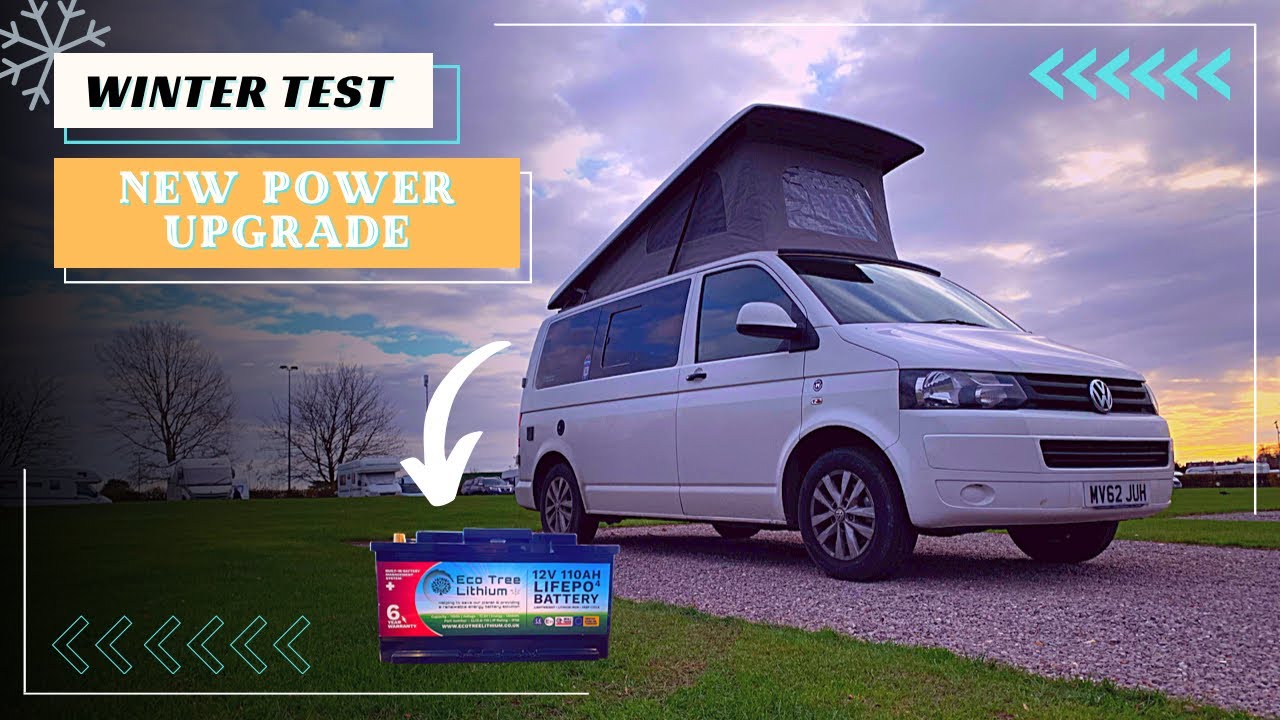 Winter Testing my VW T5 Lithium Battery Upgrade | Solo Female Vanlife ...