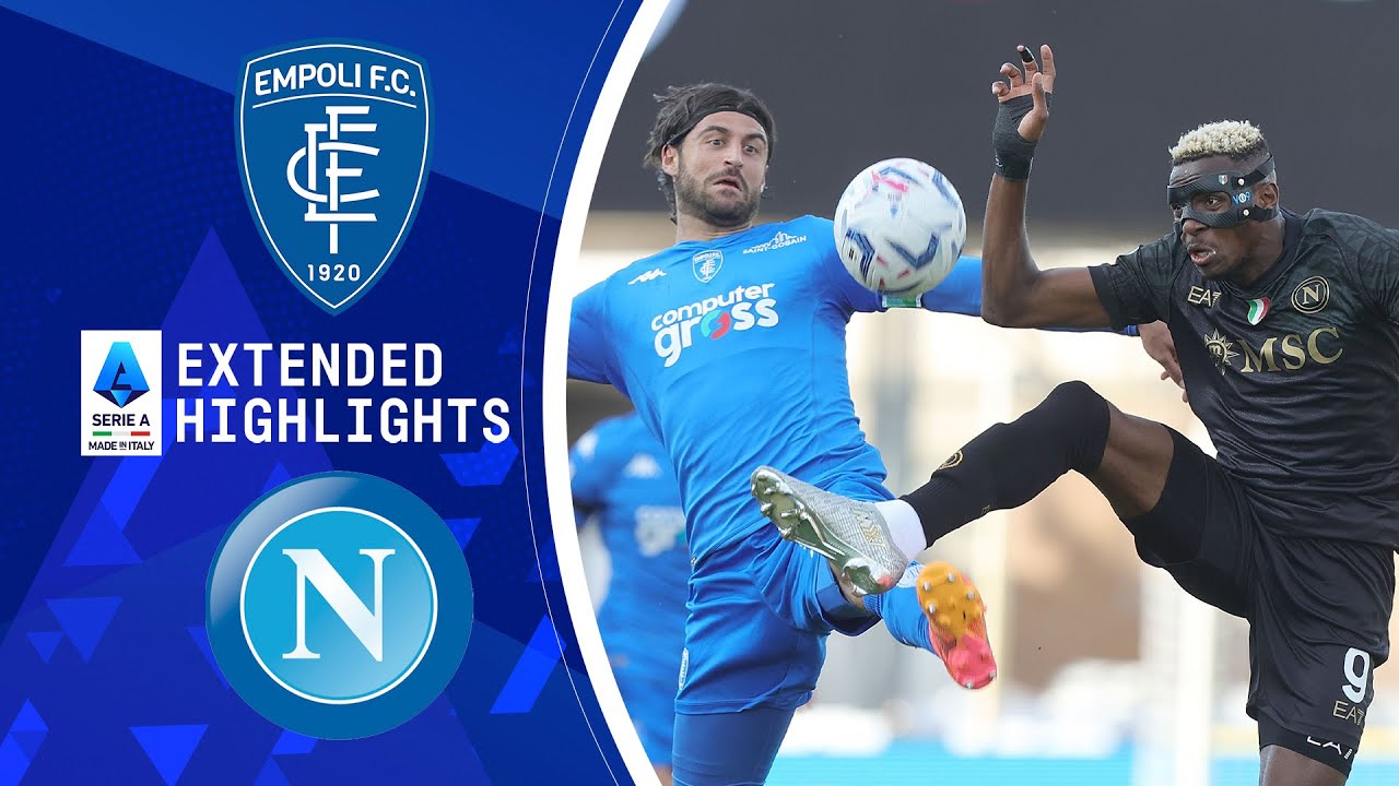 Empoli vs. Napoli: Extended Highlights | Serie A | CBS Sports Golazo ...