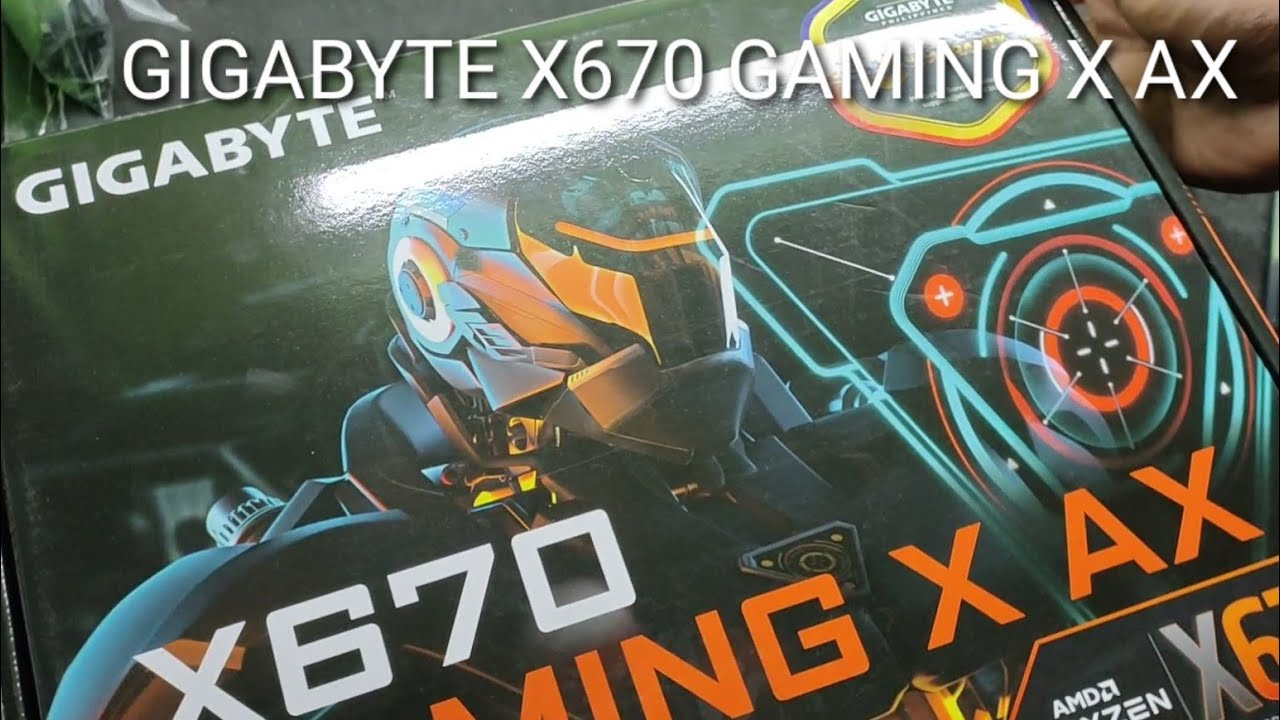 GIGABYTE X670 GAMING X AX - YouTube