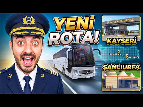 Yeni Terminal KAYSERİ - ŞANLIURFA Seferi - Otobüs Simulator Ultimate