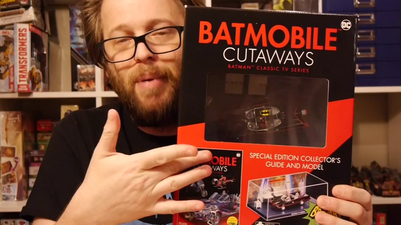 Unboxing: Batmobile Cutaways: Batman Classic TV Series Plus Collectible ...
