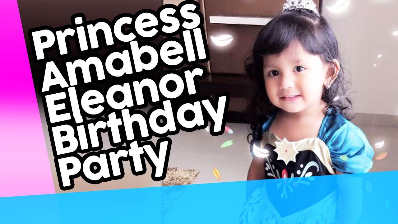 Indra Bekti | Princess Amabell Eleanor Birthday Party - YouTube