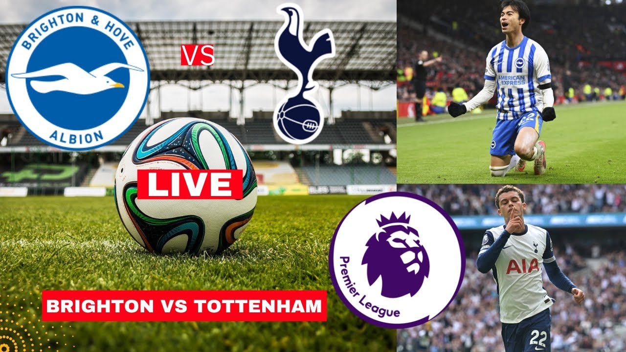 Brighton vs Tottenham 2-2 Live Stream Premier League EPL Football Match ...