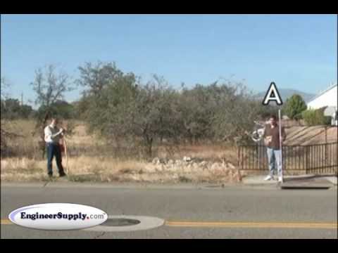 How to Use a Seco Hand Level - YouTube