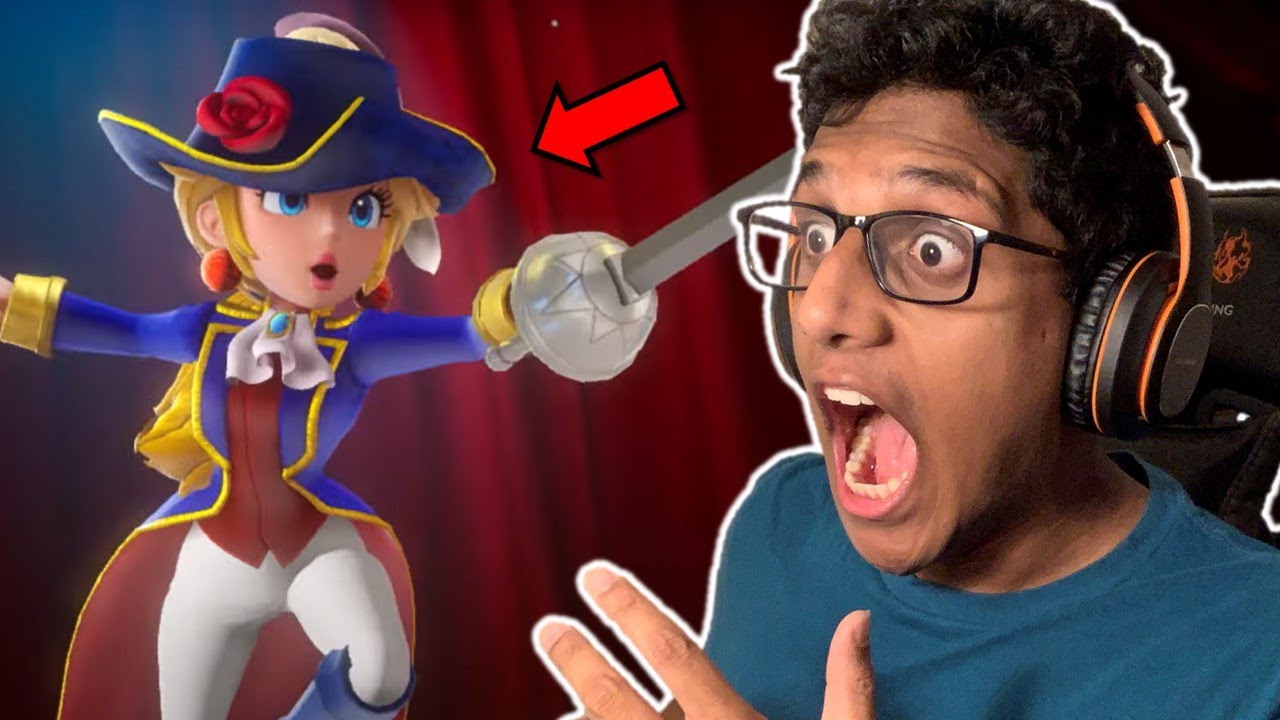 PRINCESS PEACH SHOWTIME REACTION!! - YouTube
