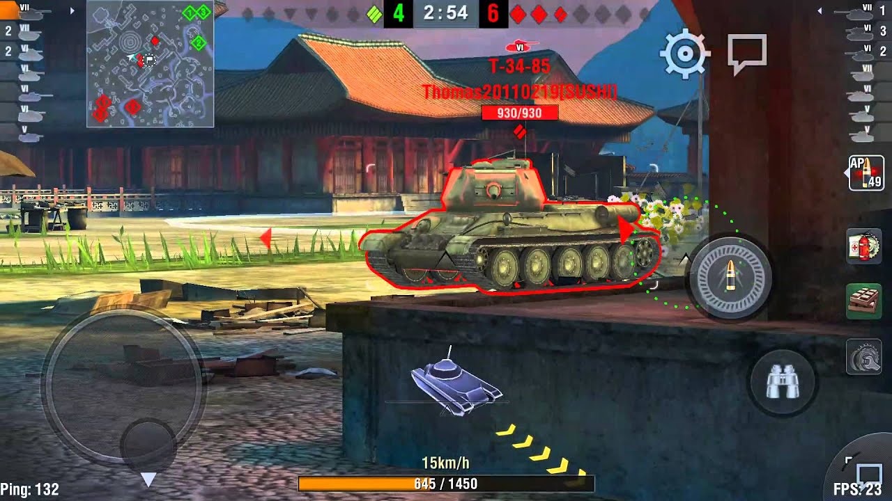 World of Tanks Blitz gameplay 6 - YouTube