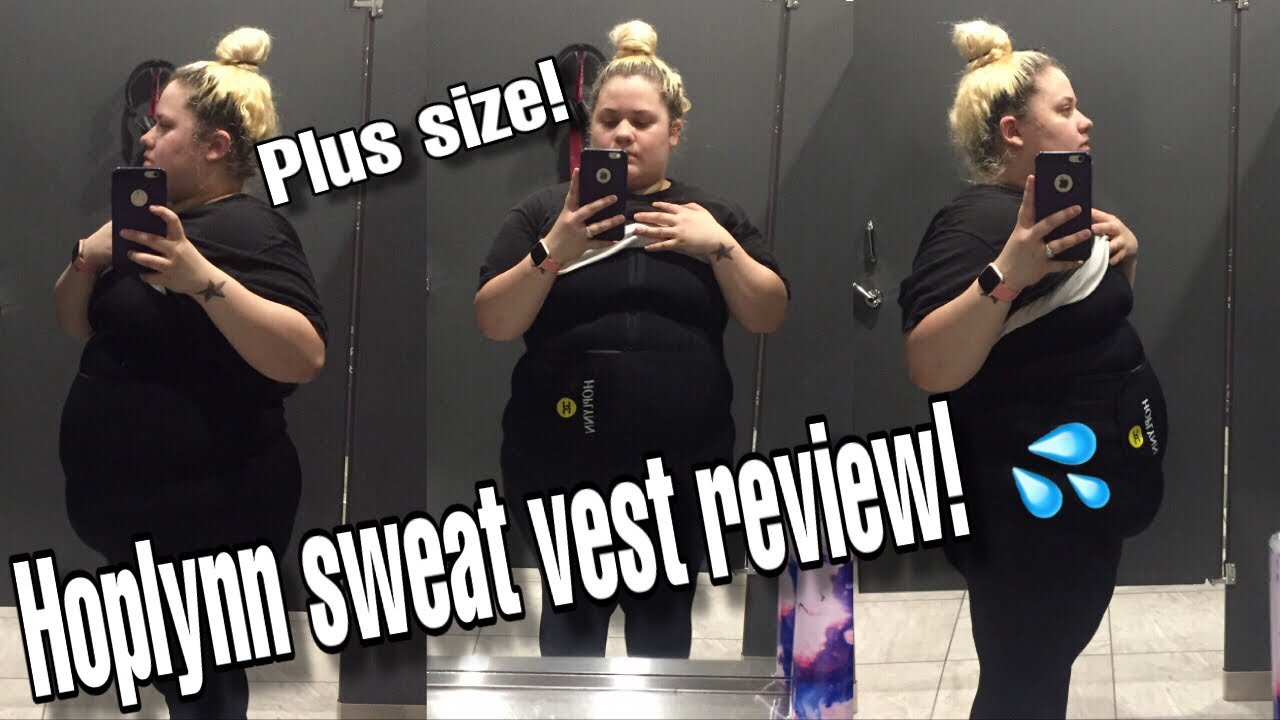 Hoplynn sweat vest in size 3X Review PLUS wear test /// FIRST UNBOXING ...