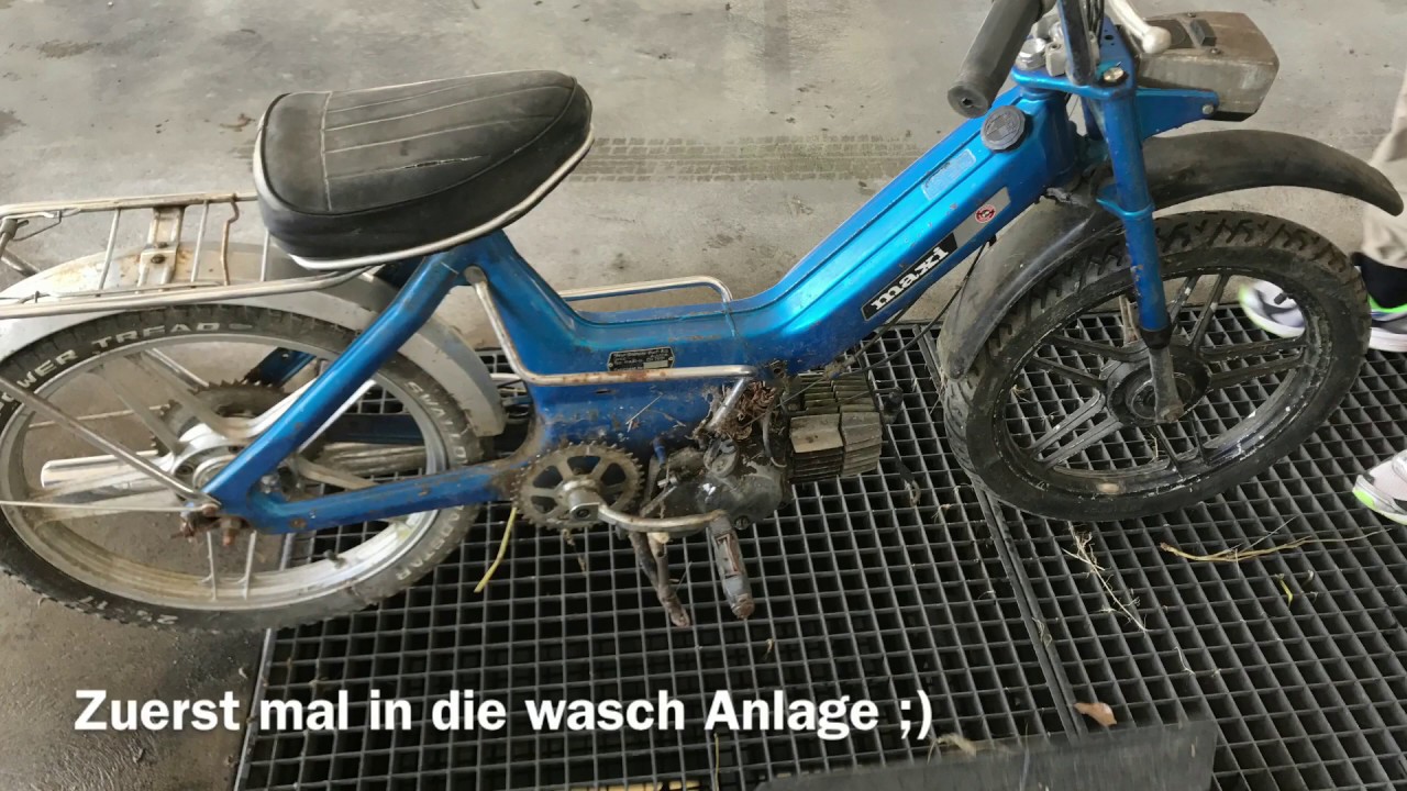 Puch Maxi N Tuning Story Teil 1 | Mintgreen - YouTube