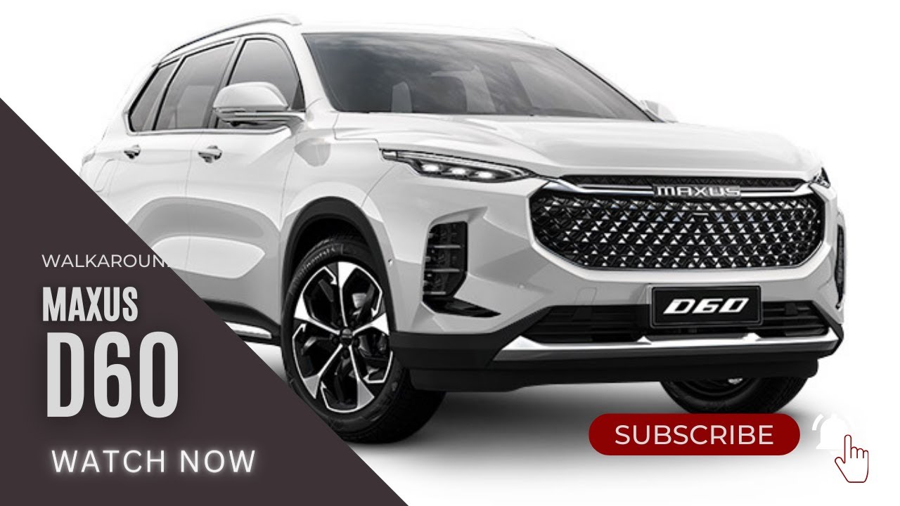 THE NEW MAXUS D60 | FEATURES & SPECS - YouTube