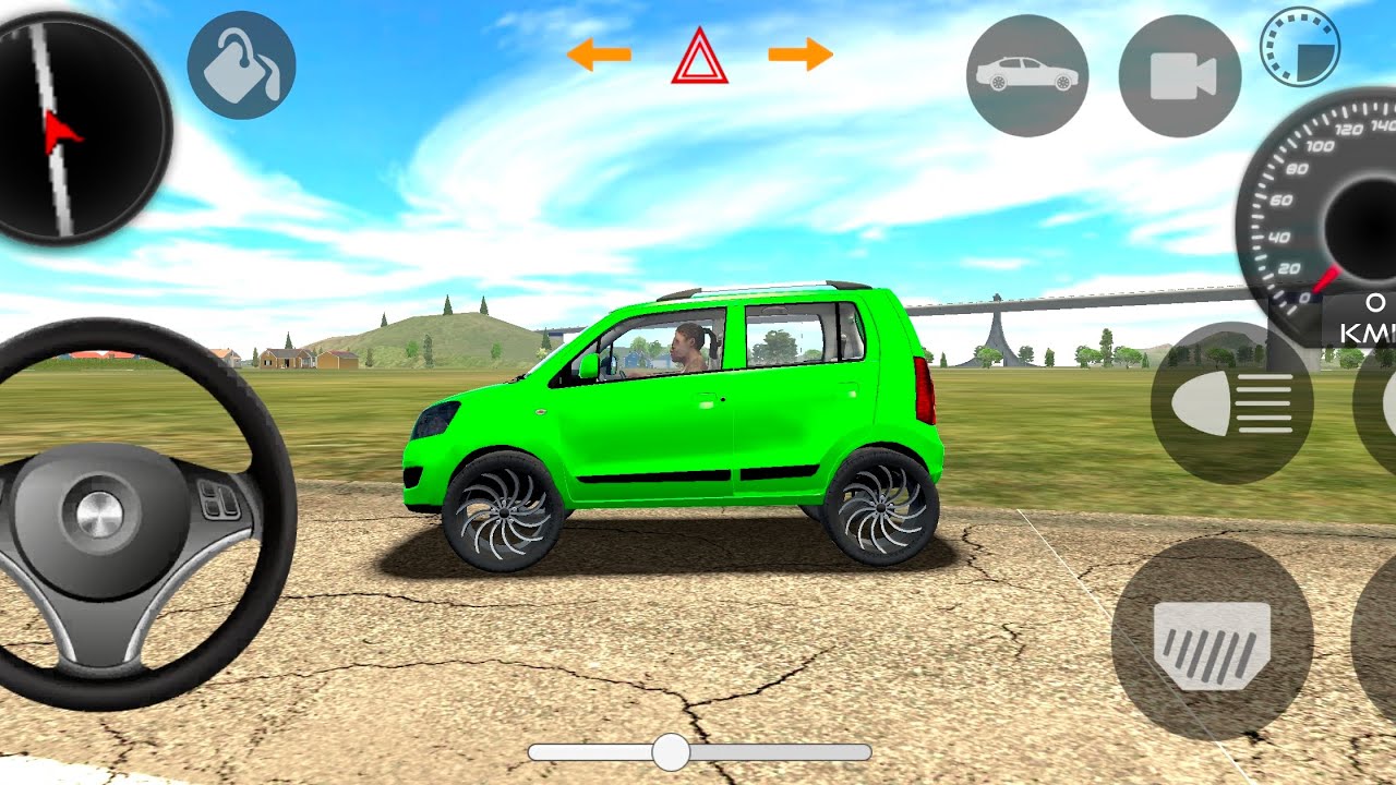 Wagner car game !!on highway car racing green 🚎gaming !!andoried 3d ...