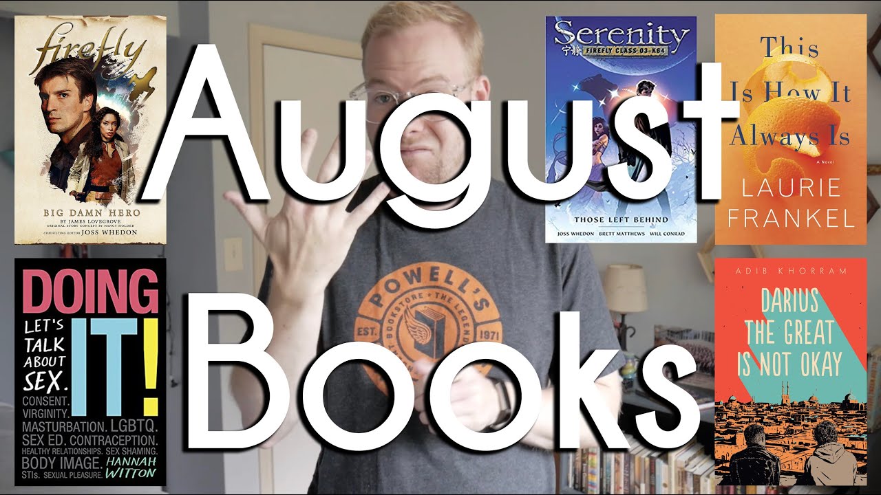 August Books Wrap Up | BookTube - YouTube