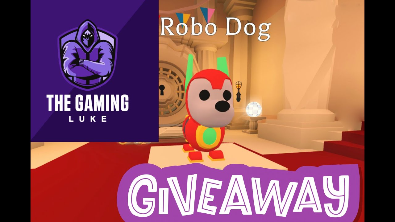 Roblox Adopt Me Robo Dog Giveway this Saturday! - YouTube