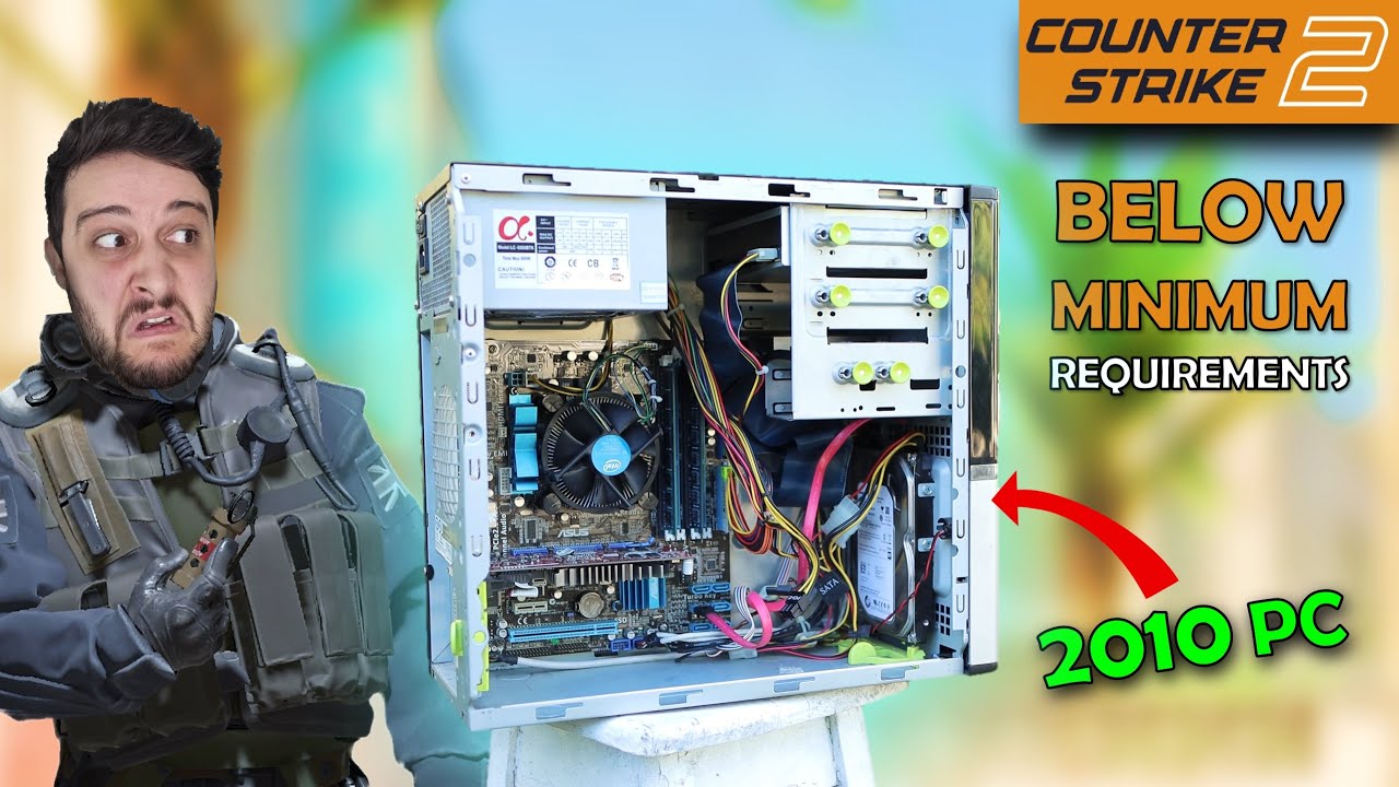 Counter Strike 2 BELOW the Minimum Requirements! ft. HD 5450, GTS 450 ...