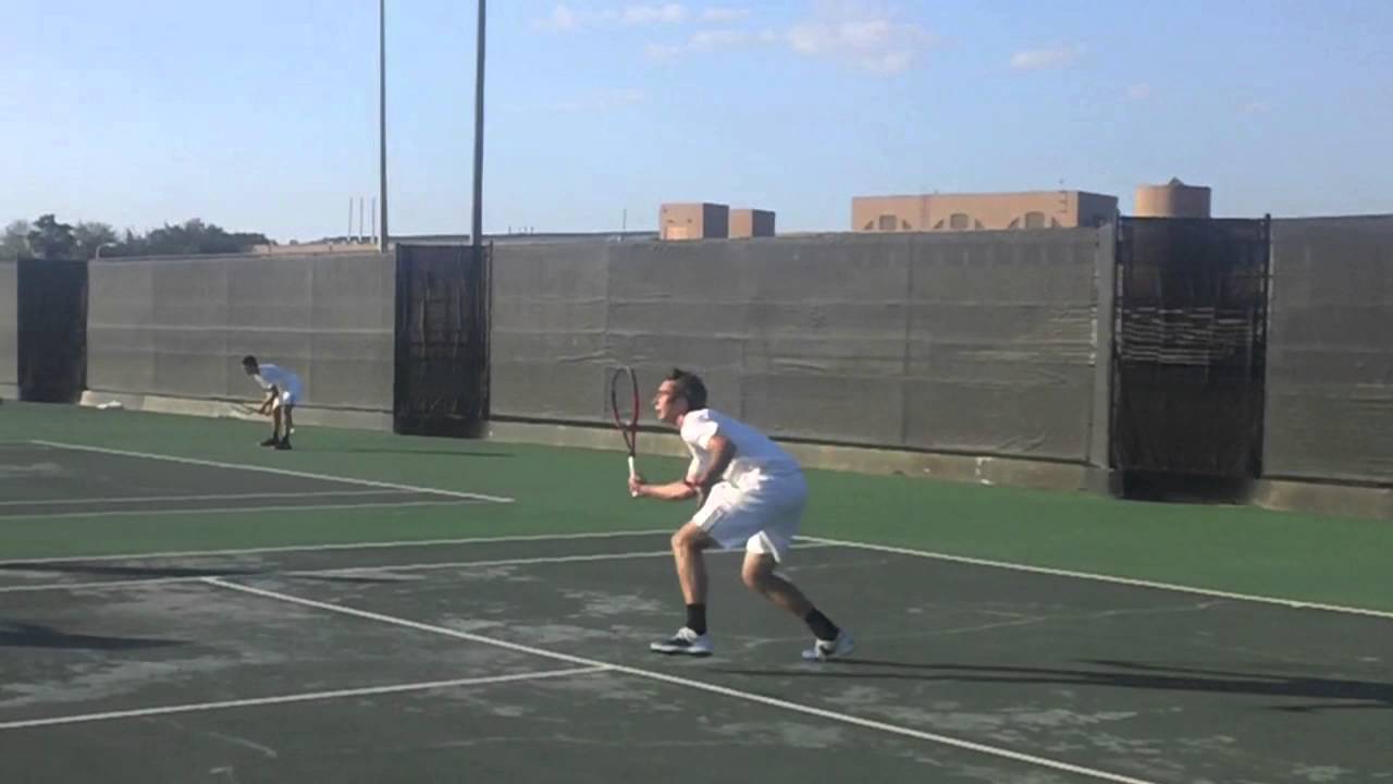 Men's Tennis Beats UMBC in Season Opener - YouTube