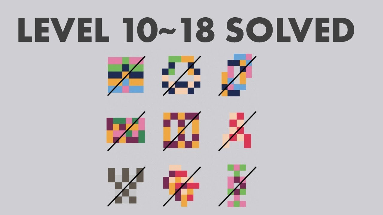 Dissembler - Level 10 to 18 Solved - YouTube