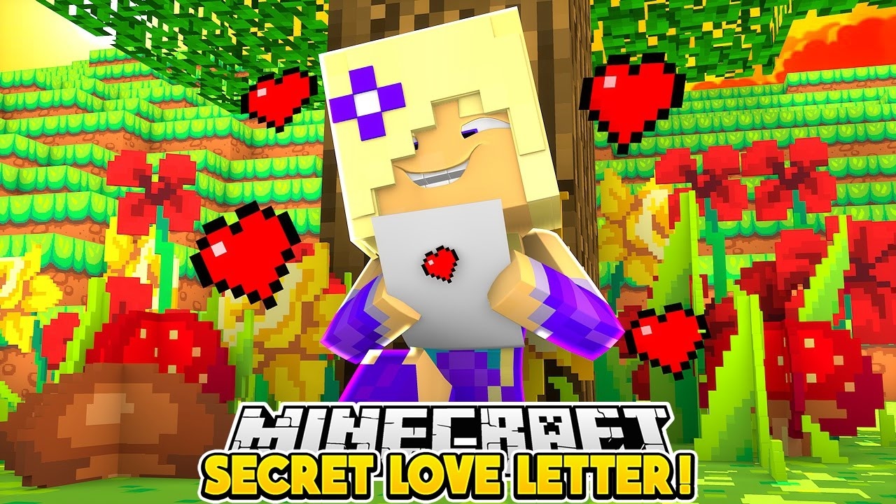 LETTER FROM A SECRET LOVE!!! - BABY ANGEL MINECRAFT/CUSTOM ROLEPLAY ...