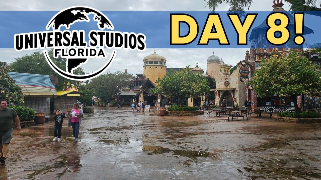 Universal Studios Hurricane Milton Day | Most PAINFUL ride EVER | Day 8 ...