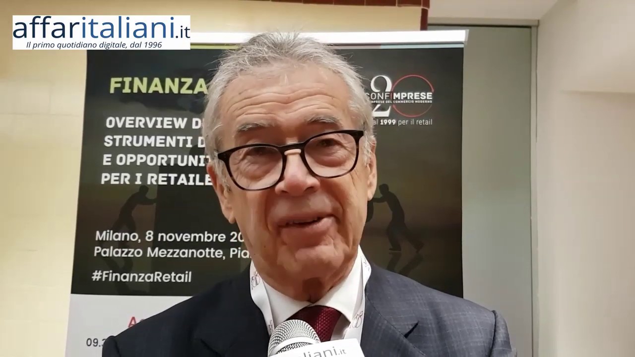 Mario Resca, Confimprese "Il Retail oggi ha bisogno della finanza ...